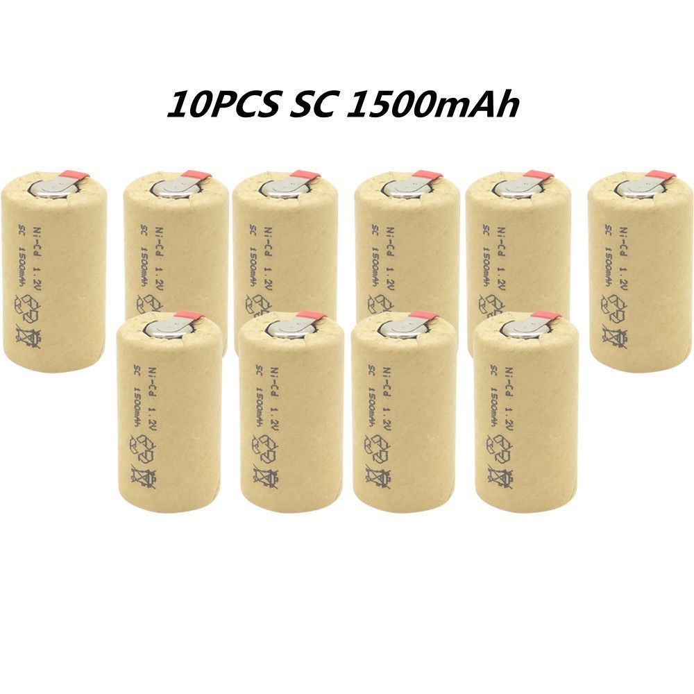 Аккумулятор Ni-Cd Sc 1.2V 1500Mah купить на OZON по низкой цене