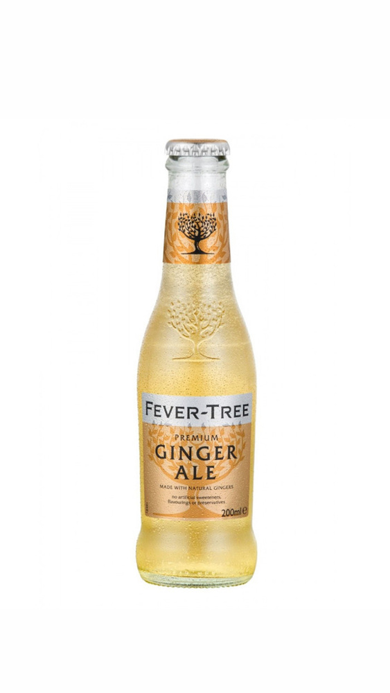 Газированный напиток Fever-Tree Premium Ginger Ale, 12шт по 200мл - купить с доставкой по ...