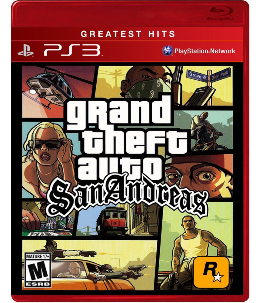 Игра Grand Theft Auto: San Andreas (PlayStation 3, Русские субтитры ...