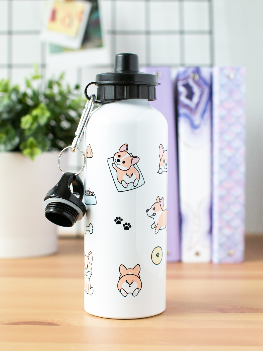 Спортивная бутылка, бутыль для воды спорт, авокадо, бутылка под воду ...