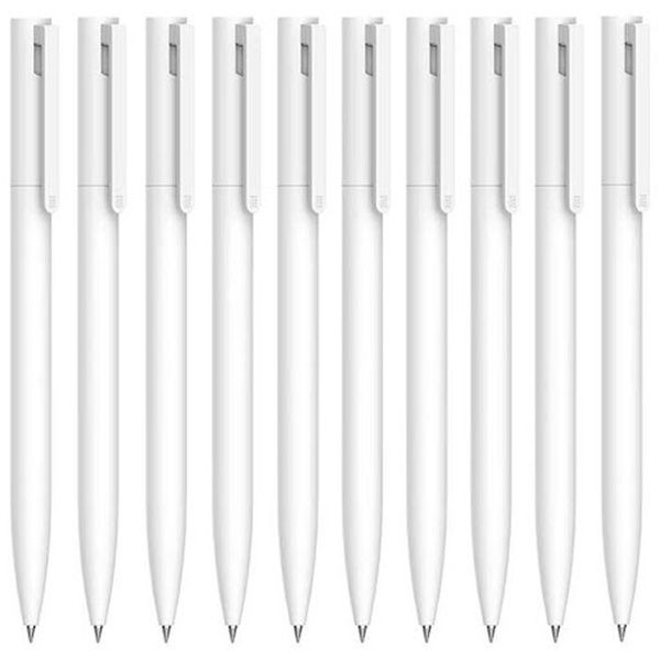 Ручки гелевые Xiaomi Jumbo Gel Ink Pen (10шт) White (MJZXB01WC ...