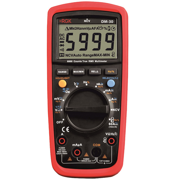 Цифровой мультиметр RGK DM-30 купить по выгодной цене с доставкой по Москве и всей России ...