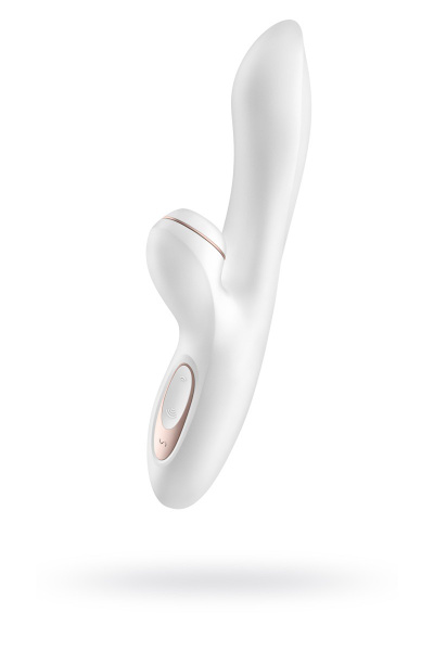 Вибратор с вакуум-волнововым стимулятором клитора Satisfyer Pro G-Spot Rabbit (10+11 режимов ...