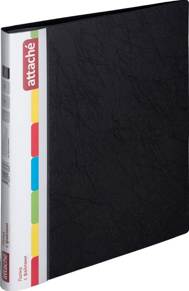 Attache Папка с файлами A4 (21 × 29.7 см) купить на OZON по низкой цене (207535421)