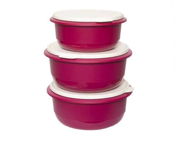 Tupperware Контейнер пищевой, 2000 мл, 3 шт купить на OZON по низкой цене (1220861363)