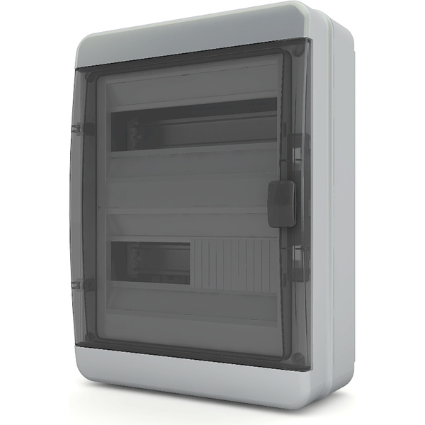 Щит навесной 24 мод. IP65, прозрачная черная дверца tekfor BNK 65-24-1 - купить по выгодной цене ...