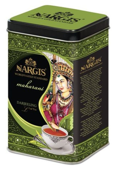Чай подарочный Premium черный индийский Nargis Maharani Darjeeling 200г ...