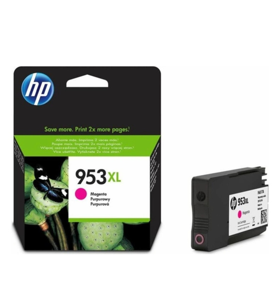 Расходник для печати HP 953XL (F6U17AE), Пурпурный (magenta), для ...