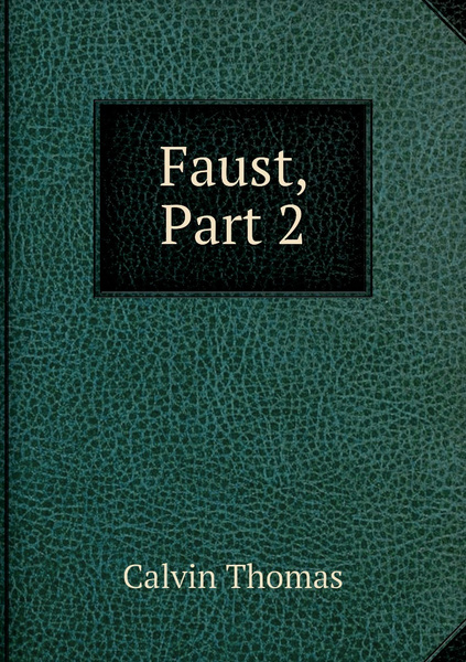 Faust, Part 2 - купить с доставкой по выгодным ценам в интернет ...