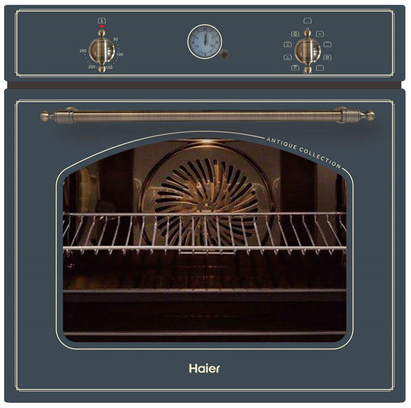 Электрический духовой шкаф Haier HOX-C09ATQBB, встраиваемый, 60 см ...