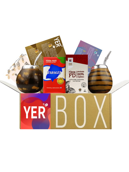Подарочный набор мате Yerbox "Duo pack Traditional way" для начинающих ...