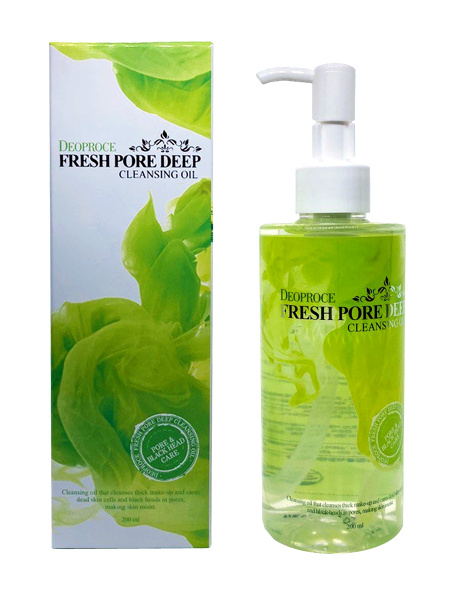 Deoproce Масло гидрофильное Fresh Pore Deep Cleansing Oil, 200мл ...