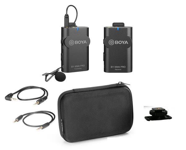 Микрофон петличный BOYA BY-WM4 Pro - купить по выгодной цене в интернет ...