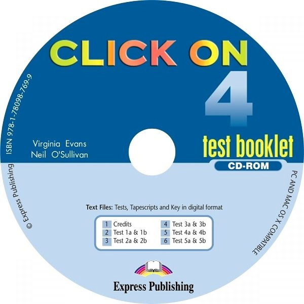 Тесты на диске Click On 4 Test Booklet CD-ROM купить по низкой цене с ...