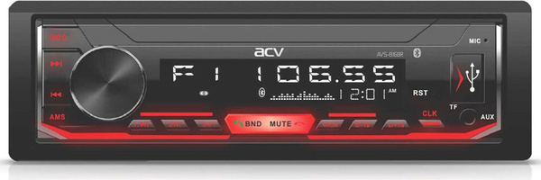 ACV Автомагнитола, 1 DIN купить на OZON по низкой цене (175595870)