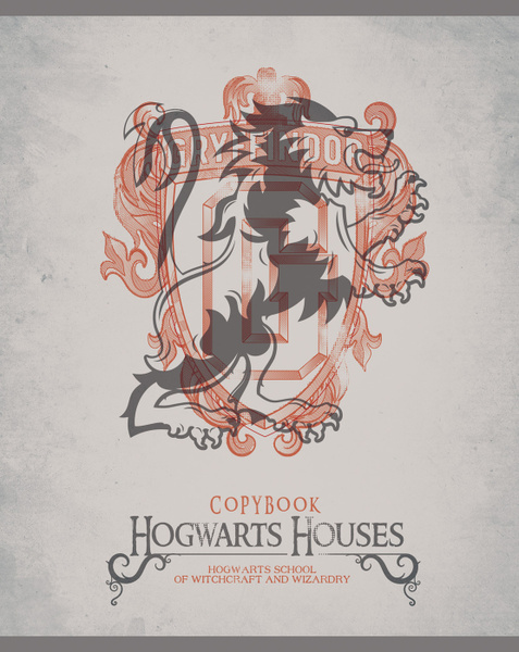 Набор тетрадей 10 шт/5 дизайнов Hatber 48 листов в клетку "Гарри Поттер", со скругленными углами ...