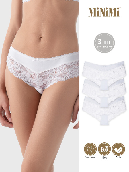 Комплект трусов шорты Minimi, 3 шт - купить с доставкой по выгодным ценам в интернет-магазине ...