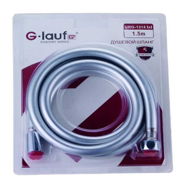 Шланг для душа G-Lauf URG-1314, 150 см купить на OZON по низкой цене (295220249)