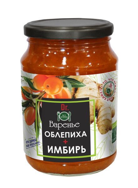 Варенье HI FOOD Облепиха с имбирем, 900 г - купить с доставкой по ...