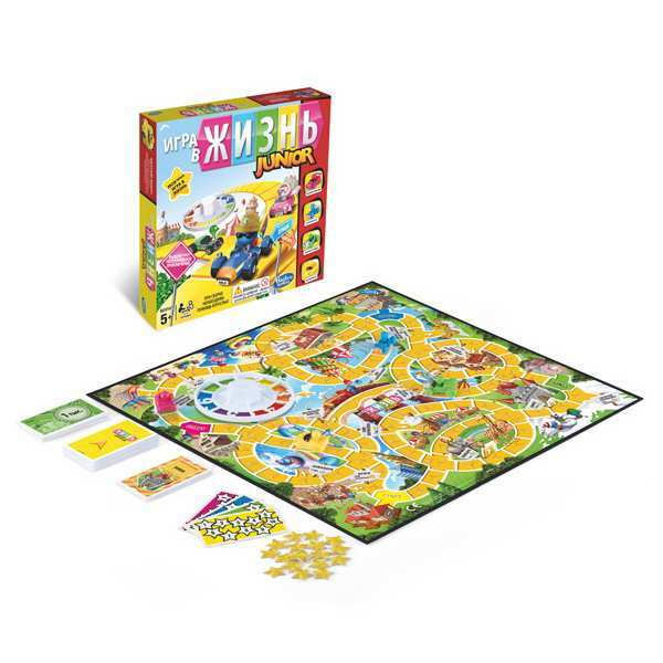 Настольная игра Hasbro Gaming Игра в жизнь Джуниор - купить с доставкой ...