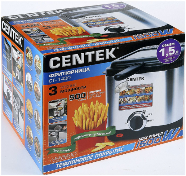 Фритюрница Centek купить по выгодной цене в интернет-магазине OZON ...