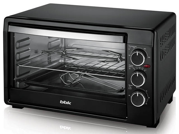 Мини-печь BBK 629765, черный, 30 л купить по низкой цене с доставкой в ...