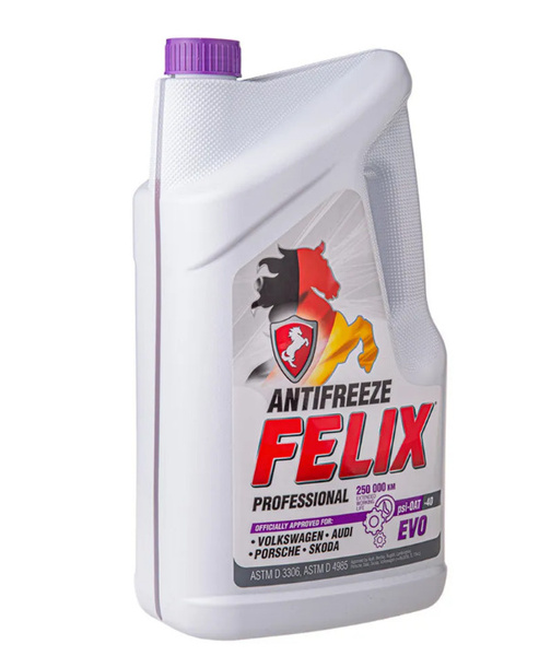 Антифриз FELIX "EVO", Готовый раствор купить по выгодной цене в интернет-магазине OZON (336451302)