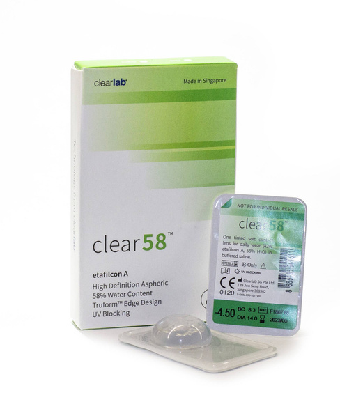 Clearlab Clear 58 (6 линз) SPH +5.00 BC 8.7 - купить с доставкой по выгодным ценам в интернет ...