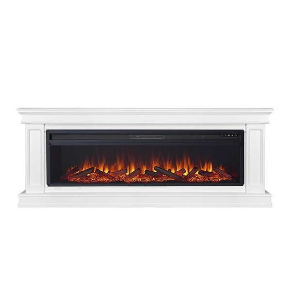 Электрокамин Royal Flame Geneva 60 - Белый с очагом Vision 60 LOG LED ...