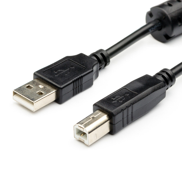 Характеристики Atcom Кабель для подключения периферийных устройств Usb 2 0 Type A Usb 2 0 Type B
