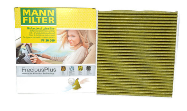 MANN FILTER Фильтр салонный Антибактериальный арт. FP26009 купить на OZON по низкой цене (559691097)