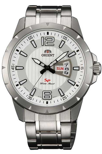 Мужские кварцевые наручные часы Orient UG1X005W с индикатором даты и ...