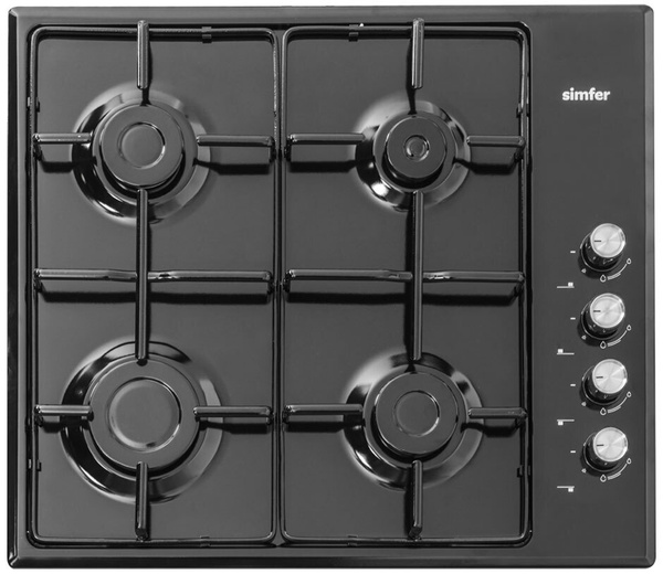 Встраиваемая газовая варочная панель Simfer H 60 Q 40 B 411 купить по низкой цене с доставкой и ...