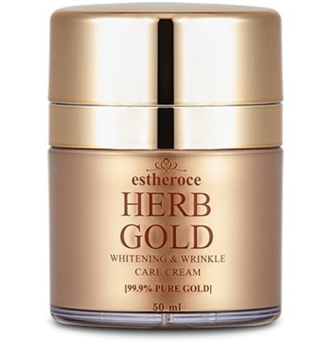 DEOPROCE, Крем для лица омолаживающий ESTHEROCE HERB GOLD WHITENING ...