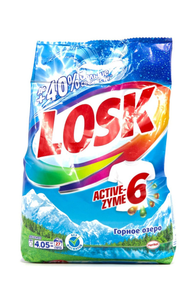 Порошок стиральный LOSK Горное озеро автомат, 4,05кг - купить с ...