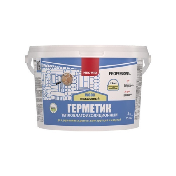 Акриловый Герметик Neomid, Для торцов, светло-желтый - купить по низким ...