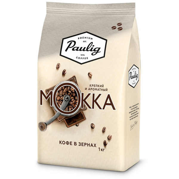Кофе Paulig Mokka в зернах, 1кг - купить с доставкой по выгодным ценам ...