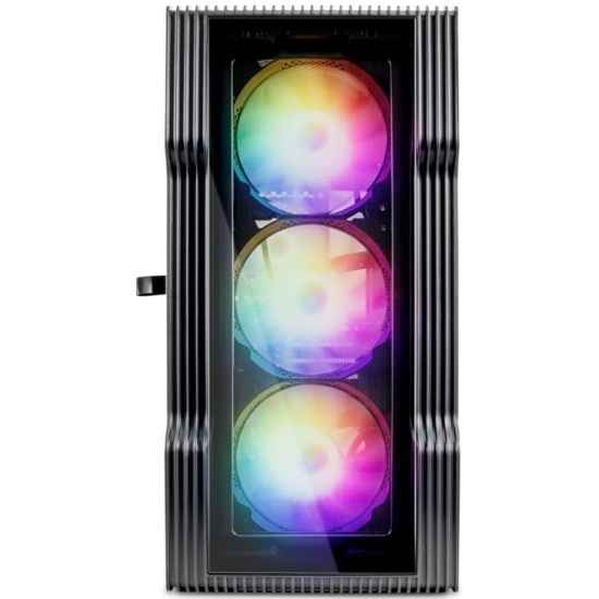 Компьютерный корпус 1stPlayer TRILOBITE T3-G, черный (T3-G-BK-4F1 ...