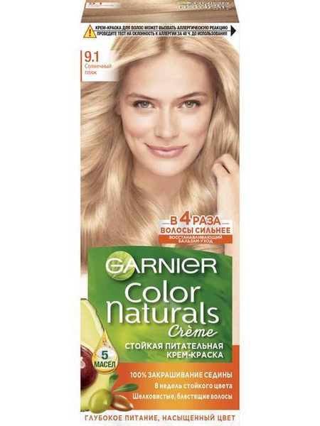 GARNIER Color Naturals Краска для волос Color Naturals 110мл 9.1 ...