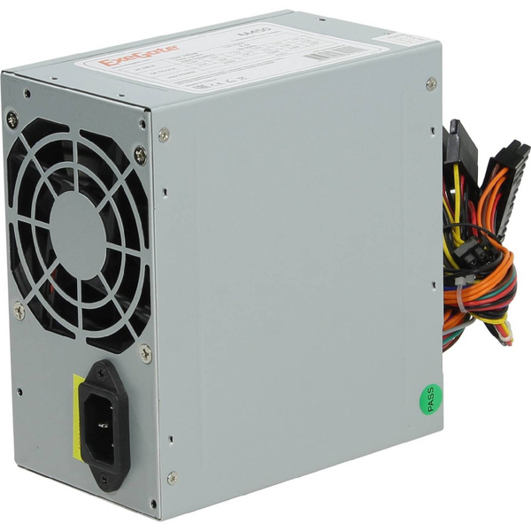 Блок питания компьютера EXEGATE AAA450, 450В, (ATX, 8cm fan, 24pin, 4pin, 2xSATA, IDE) - купить ...
