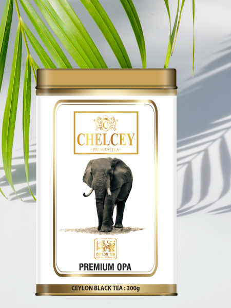 Черный крупнолистовой премиум чай Челси / Chelcey Premium black tea OPA ...