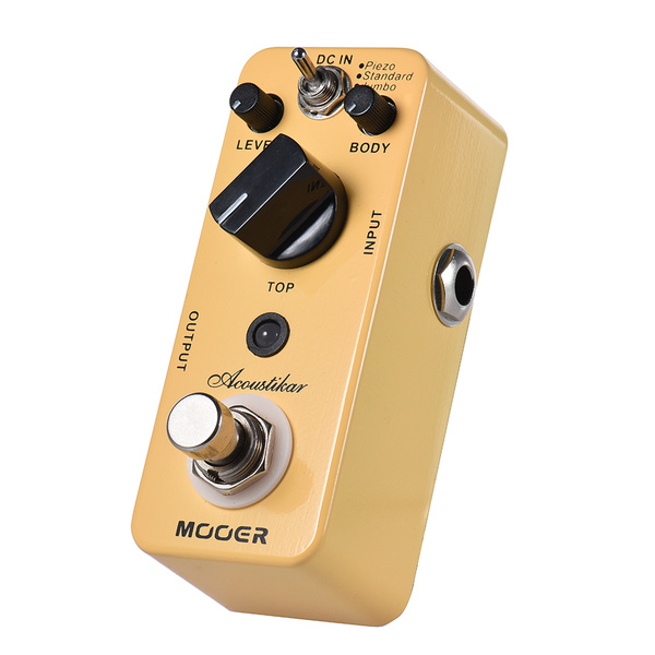 MOOER Acoustikar Педаль эффектов для симулятора акустической гитары ...