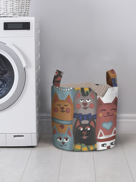 Бак для белья JoyArty "Gaba", Полиэстер, Войлок купить по выгодной цене в интернет-магазине OZON ...