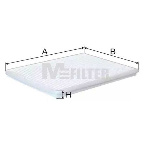 Фильтр салонный MFILTER K934 - купить по выгодным ценам в интернет-магазине OZON (537428648)