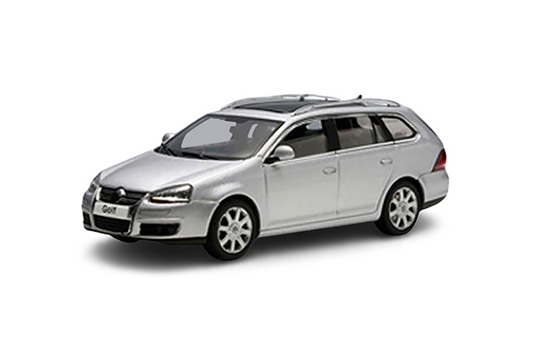 Модель коллекционная Vw volkswagen golf v variant silver metallic ...