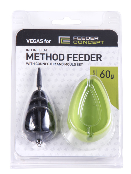 Кормушка фидерная FC VEGAS FLAT METHOD 60, набор - купить с доставкой ...