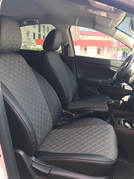 Авточехлы для LADA VESTA. Чехлы Автопилот на Лада Веста Седан / SW / SW ...
