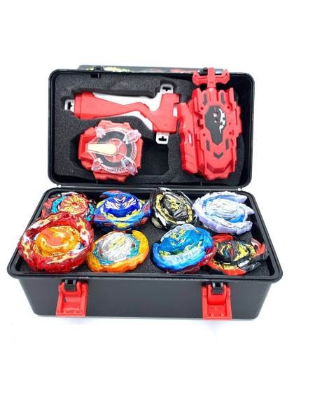 Супер набор из 8 волчков бейблэйд Берст 6 сезон от компании Флейм ...