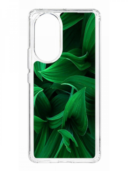 Чехол на Honor 50 Kruche Print с рисунком Grass, бампер для Хонор 50 ...