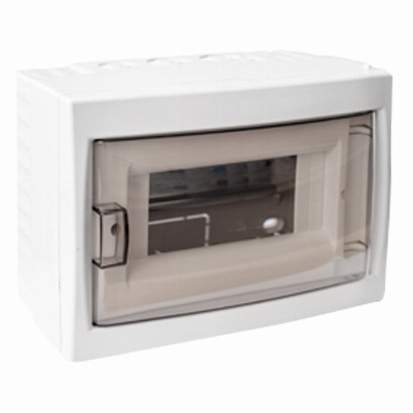 Распределительный щит накладной STEKKER EBX50-3/08-20 8 модулей пластик ...